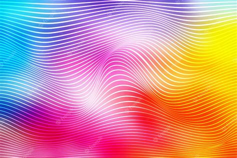 Premium Photo Abstract Wave Background Gradient Defocused Luxury Vivid Blurred Colorful