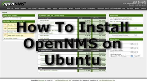how to install opennms network monitoring on ubuntu 14 04 lts from