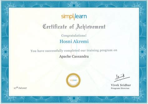 Simplilearn Apache Cassandra Certificate Ppt
