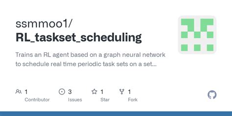 github ssmmoo1 rl taskset scheduling trains an rl agent based on a