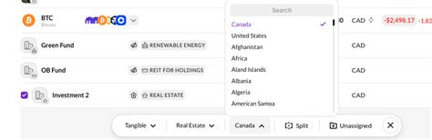 New Feature Geographic Allocation In Holdings Page Wealthicas