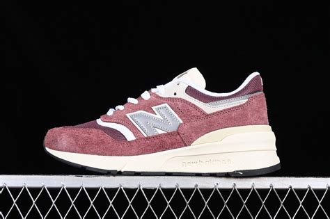 New Balance 997R Brick Red Cream Silver U997RCC - New Balance Shoes ...
