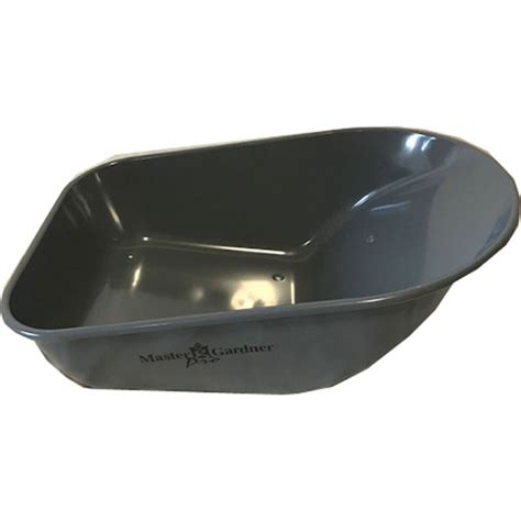 Master Gardner Steel Wheelbarrow Tub 6 Cubic Foot Highqualitysupplys