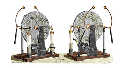 Electrostatic Generators 1900 By Sheila Terry Science Photo Library