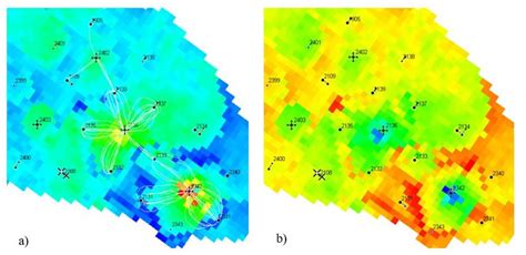 A Fluid Path Lines During Surfactant Flooding B Oil Saturation In