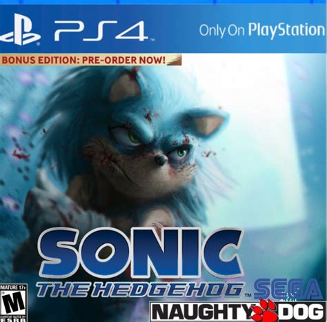 I Made Artwork For A Dark Gritty Realistic And Edgy Sonic Reboot Game