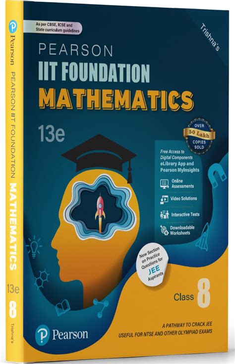 Jp Pearson Iit Foundation 25 Mathematics Class 8 For Jee