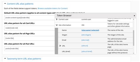 UX PS Replace The Current Token Browser In Core With The Fast Token Browser Implementation