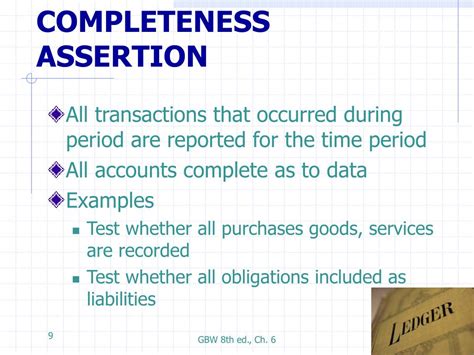 Ppt Auditing Chapter 6 Powerpoint Presentation Free Download Id