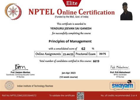 Nptel Iitroorkee Iitkharagpur Management Iot Leadership