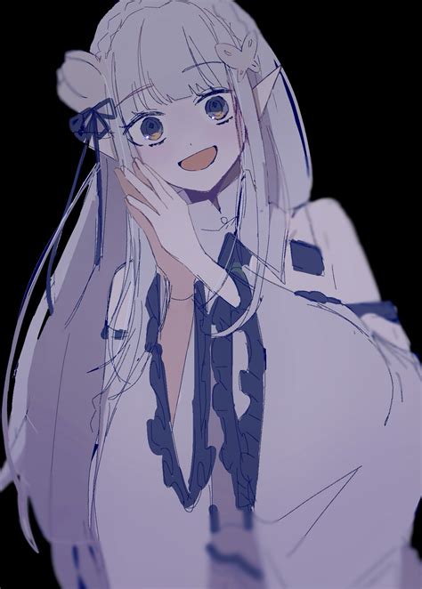 Emilia Rezero Kara Hajimeru Isekai Seikatsu Drawn By Yonroa62573y