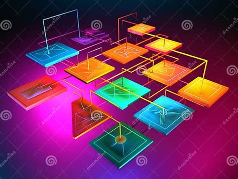 Class Uml Diagrams Vibrantly Illustration Stock Illustration
