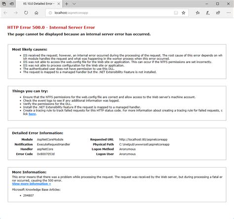 Ancm Inprocess App Fails To Start If A Request Is Sent Before