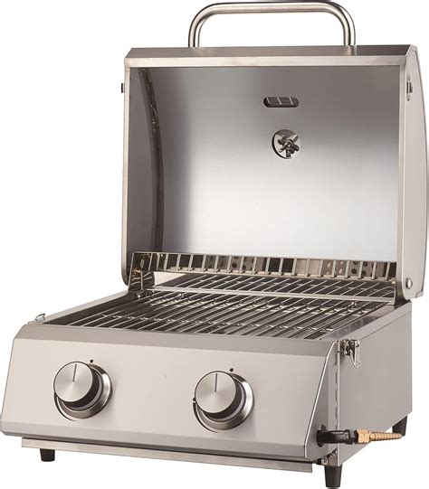 Tarrington House Barbecue a gas CATHAN con 2 bruciatori, acciaio inox ...