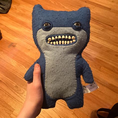 Blue Monster Plush Toy Fuggler Plushie Fuggler Depop