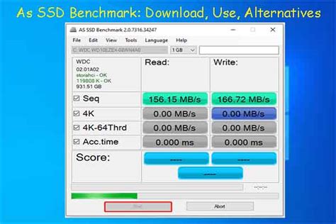 As SSD Benchmark Key Features Download Alternatives MiniTool Partition Wizard