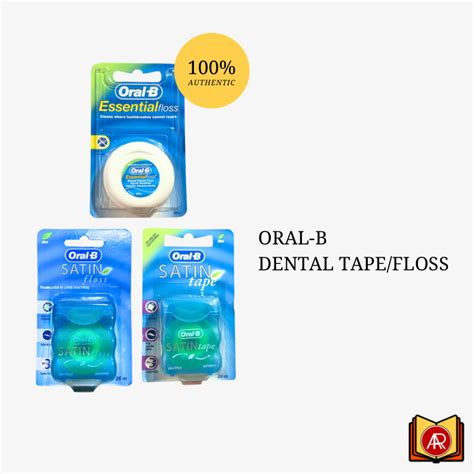 OralB Dental Tape Floss Satin Essential Shopee Philippines