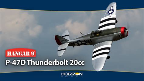 Hangar 9 P 47d Thunderbolt 20cc Rc Airplane Youtube