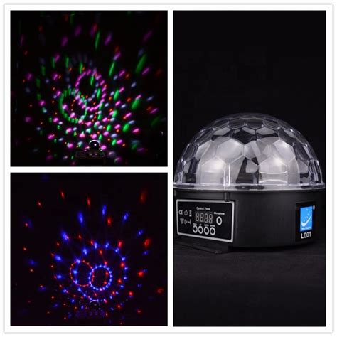 Dj 크리스탈 매직 볼 디스코 Led 무대 조명 의 고품질 Dj 크리스탈 매직 볼 디스코 Led 무대 조명