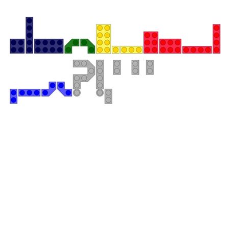 Bricked OTF Font Etsy