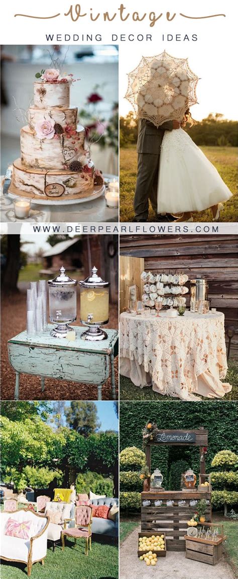 Vintage Wedding Decor Ideas At James Velarde Blog