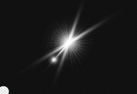 premium psd white explosion particle effect