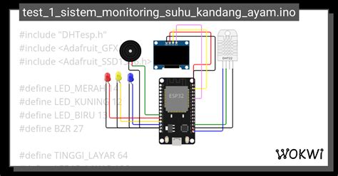 Test1sistemmonitoringsuhukandango Wokwi Esp32 Stm32 Arduino Simulator