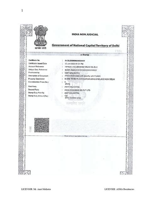 Execution Petition Draft Pdf License Landlord