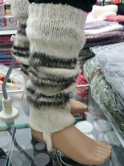 Calcetín Chilote Polaina Calceta Choco Express Trajes Típicos Chile