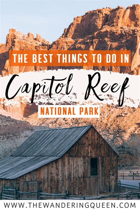 The 16 Best Things To Do In Capitol Reef National Park Artofit