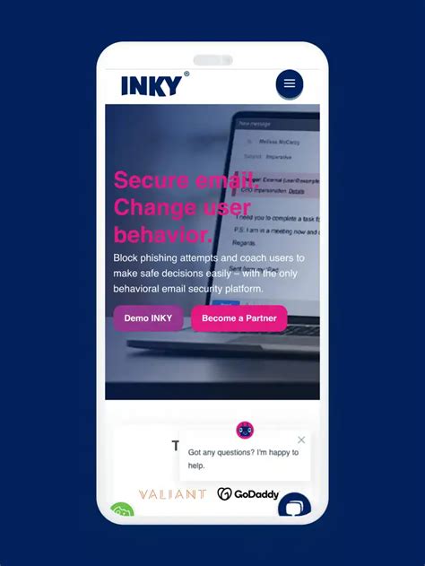 Email Security Software Website Design Using Hubspot Cms Themes