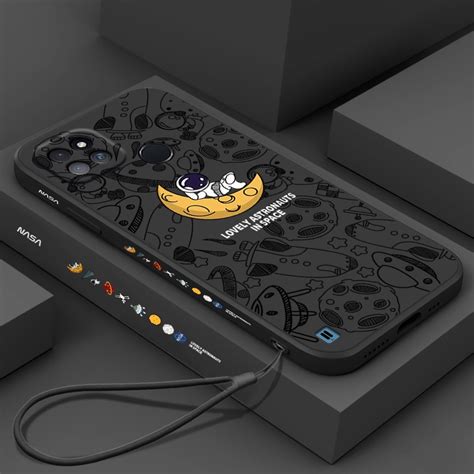 Casing Realme Pro Plus I I I I I C C Astronaut Nasa Square Phone Case