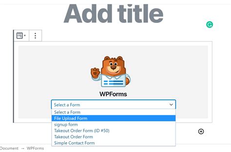 How To Create A File Upload Form In WordPress In Easy Steps