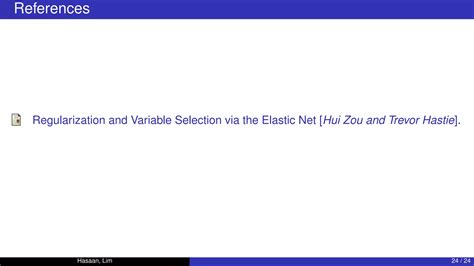 Regularization And Variable Selection Via Elastic Net Pdf