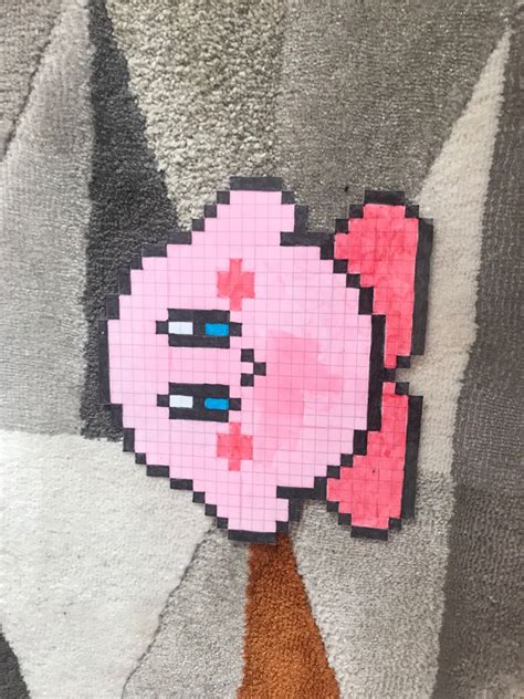 Cool Pixel Art Drawing On Graph Paper Самодельные плакаты Творчість