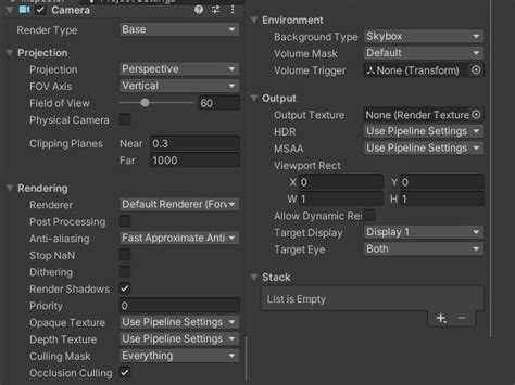 unity urp渲染管线核心机制分析（2）urp摄像机核心机制剖析 哔哩哔哩