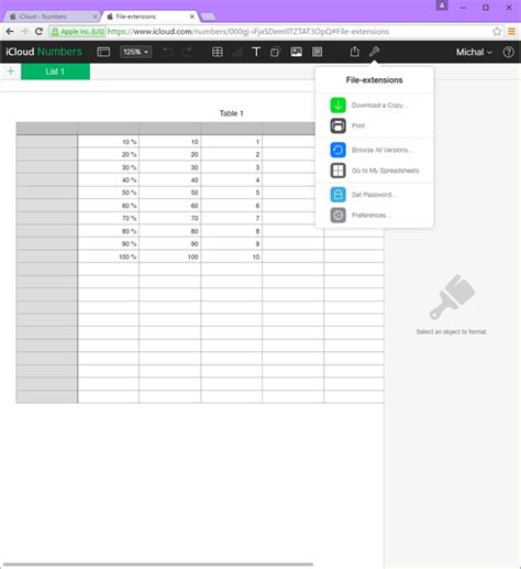 Open And Convert Numbers Spreadsheets Online