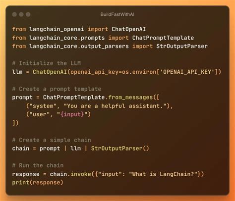 build fast with ai on linkedin langchain aiworkflows llms