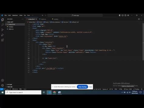 How I Built A To Do App With Html Css And Javascript Abubakar