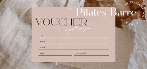 T Vouchers The Pilates Barre