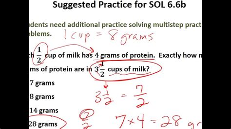 2014 Math 6 Sol Review Session 1 Youtube