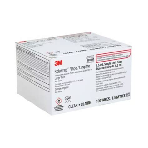 3M SoluPrep Wipe Large Clear