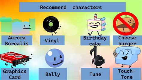 Bfdi Mini Vs Recommend Characters Ep3 The Recommended Characters Team Is Ufe Vote For Who You