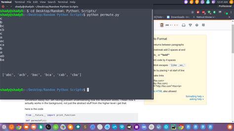 Algorithm Python Recursive Permutation Program Explanation Stack