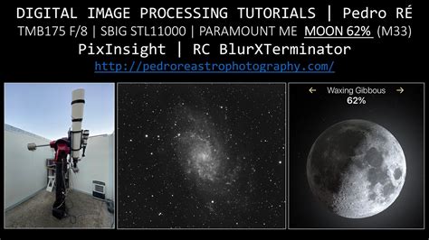 Digital Image Processing Tutorials Pedro Re Rc Blurxterminator Youtube