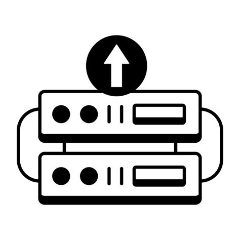 Data Hosting Line Icon 35518614 Vector Art At Vecteezy