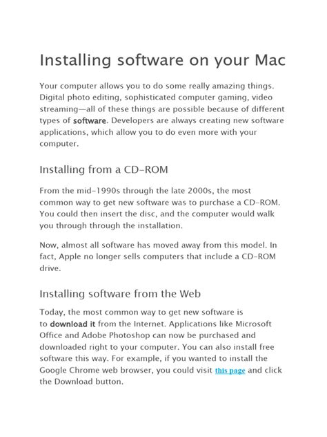 installing software on your mac pdf icon computing installation