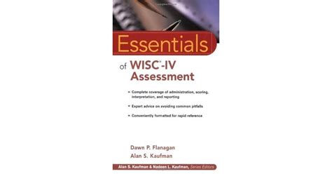 Essentials Of WISC IV Assessment By Dawn P Flanagan