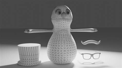 Muppet Style Puppet Base With Rig 3d Model Turbosquid 1966411