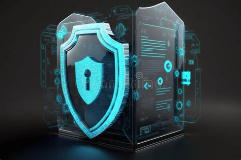 General Data Protection Regulation Concept Generative Ai Stock Illustration Illustration Of